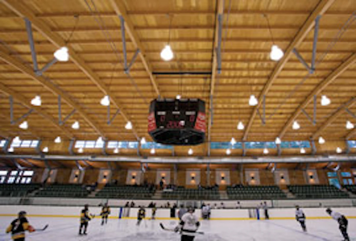 Wood-Based Arena In Small Canadian Town Reflects Innovative Design ...