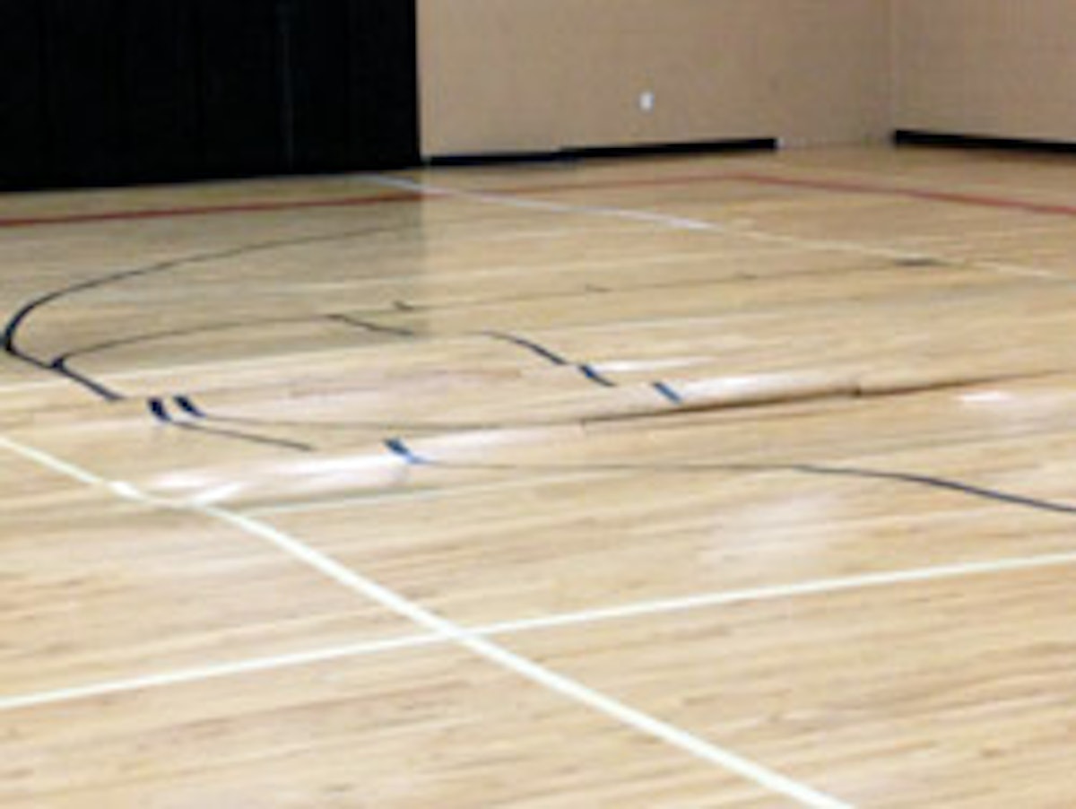 Addressing Water Damage to Hardwood Courts | Athletic Business