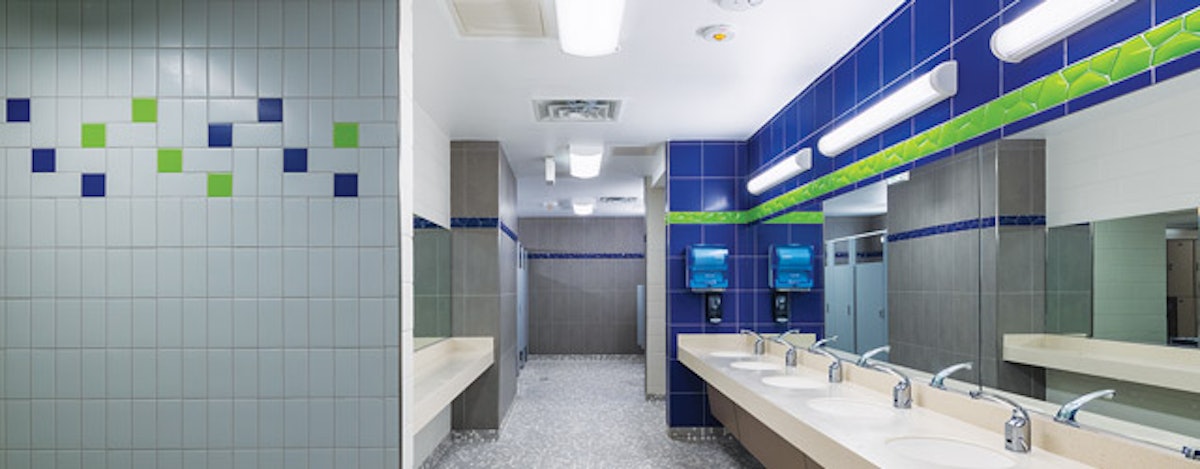 Locker Room Branding with Paint, Graphics | Athletic Business