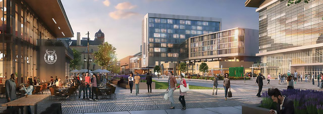 Mixed-Use Districts Become a Trend in Stadium Development | Athletic ...