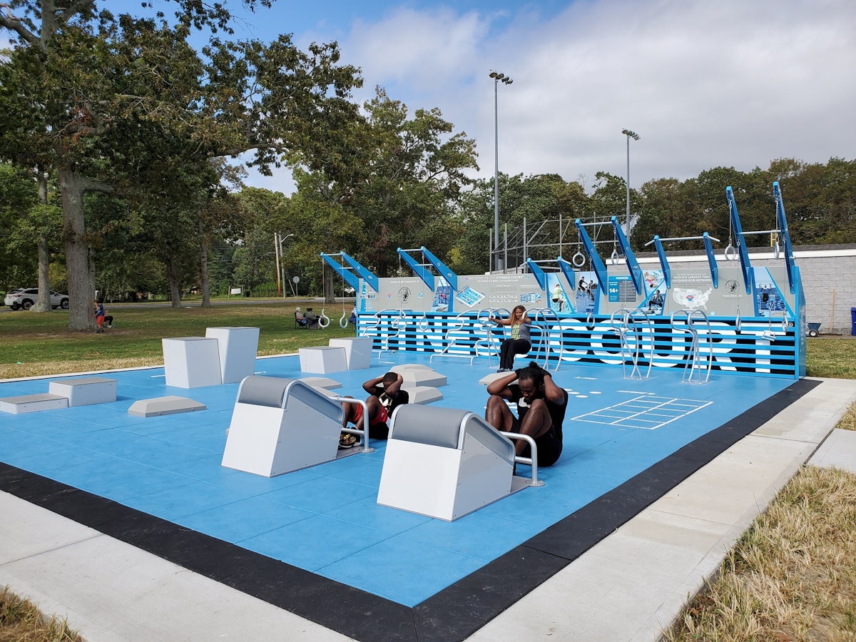 Facility Friday: Outdoor Fitness Court, Prep Practice Facility, Park ...