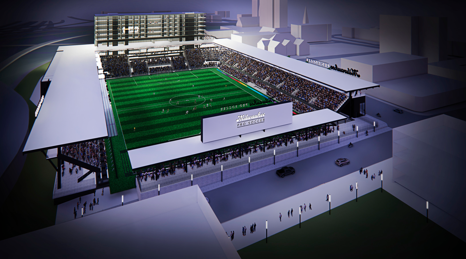 Facility Friday: CWU Campus Expansion, Milwaukee Pro Soccer Stadium ...