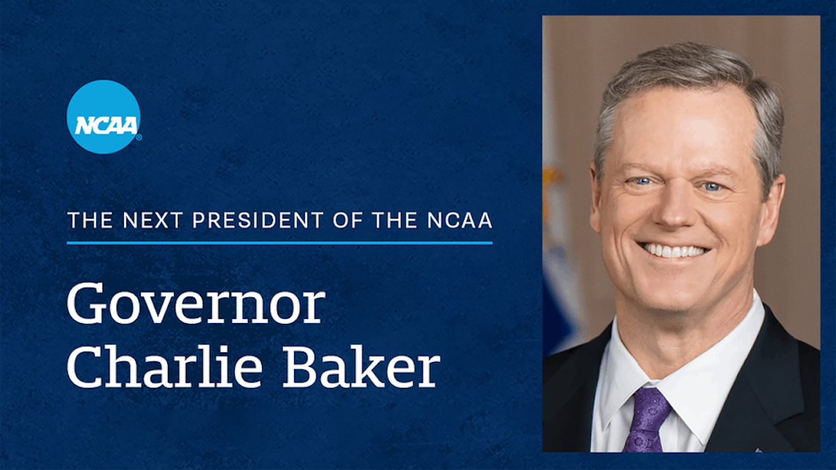 Outgoing Massachusetts Governor Charlie Baker Selected as NCAA ...