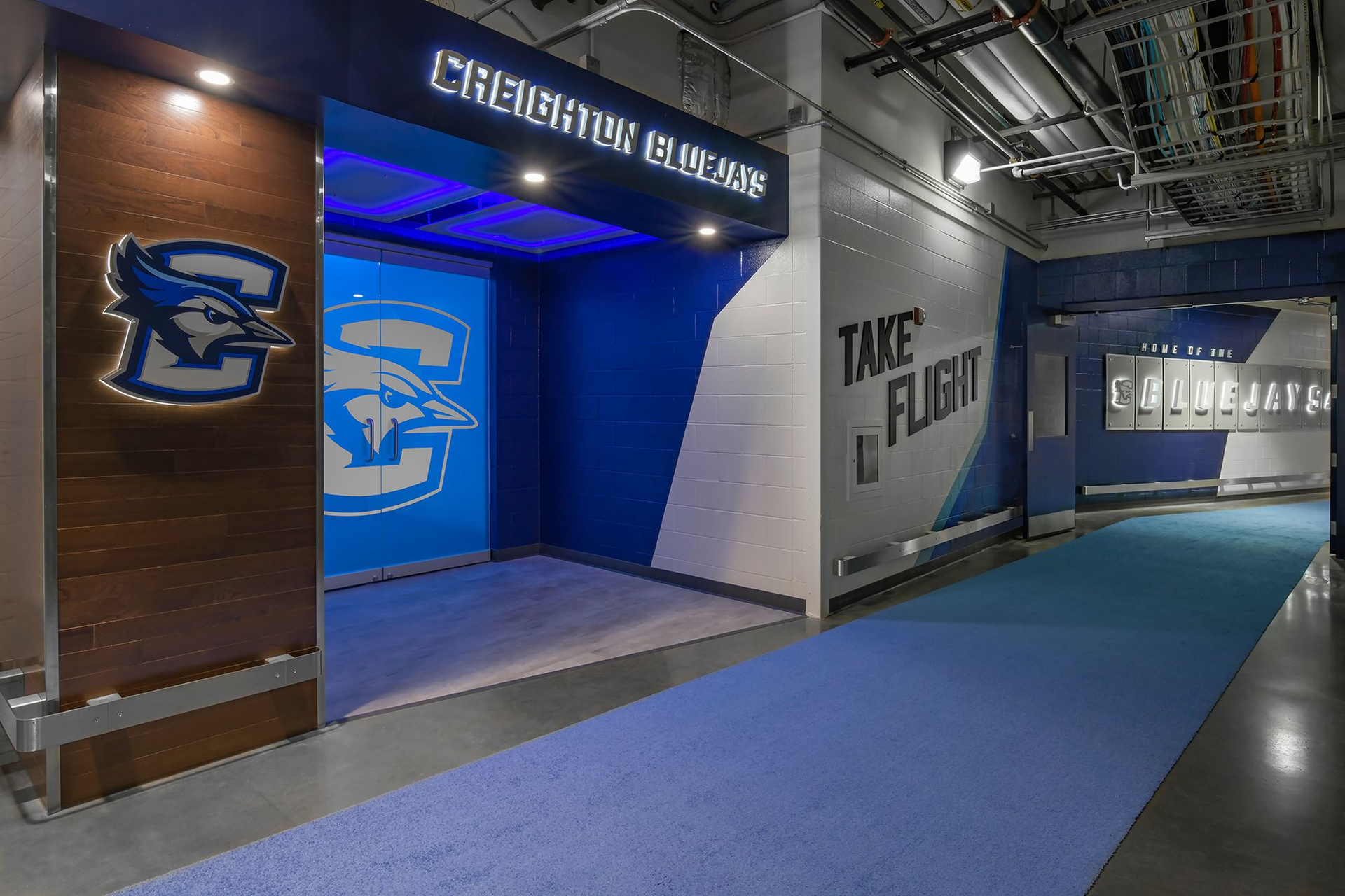 Facility Friday: Men’s Basketball Locker Room, O'Loughlin Family ...