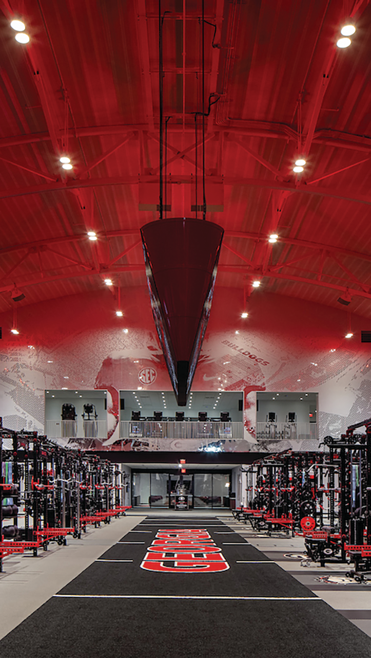 Video Board Stands Out in University of Georgia Strength and ...