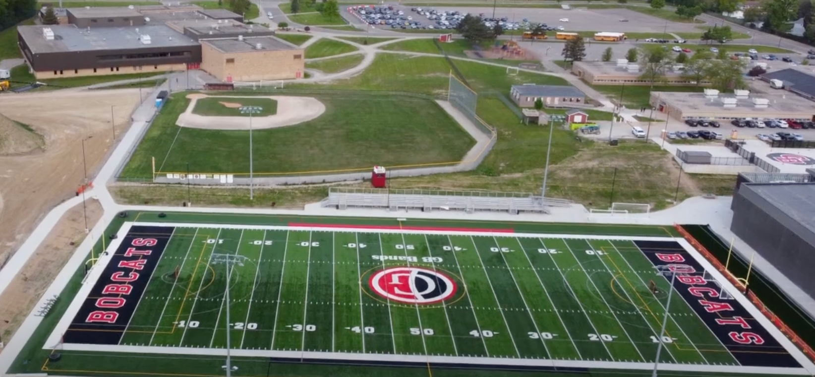 Watch: Timelapse of HS Athletics Complex, Stadium Project | Athletic ...