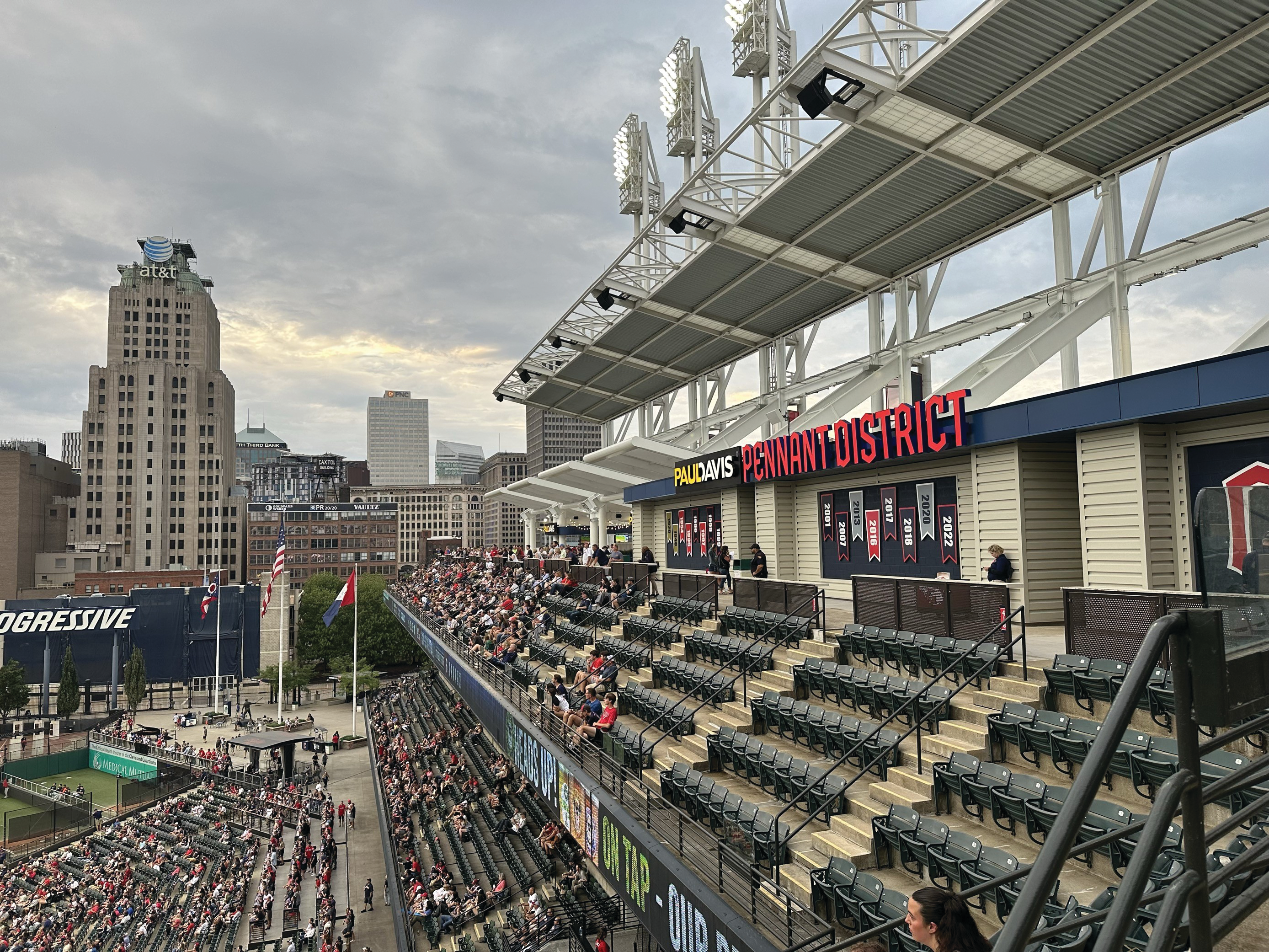 Progressive Field Renovation Replaces Little-Used Seating Sections with ...