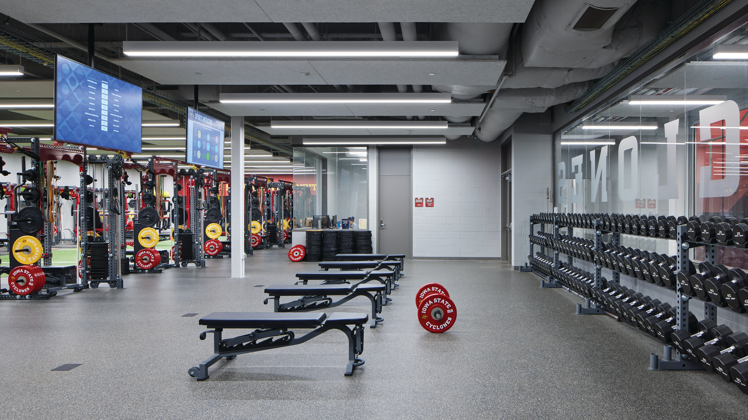 How Colleges Are Rethinking Weight Rooms Through Design and the ...