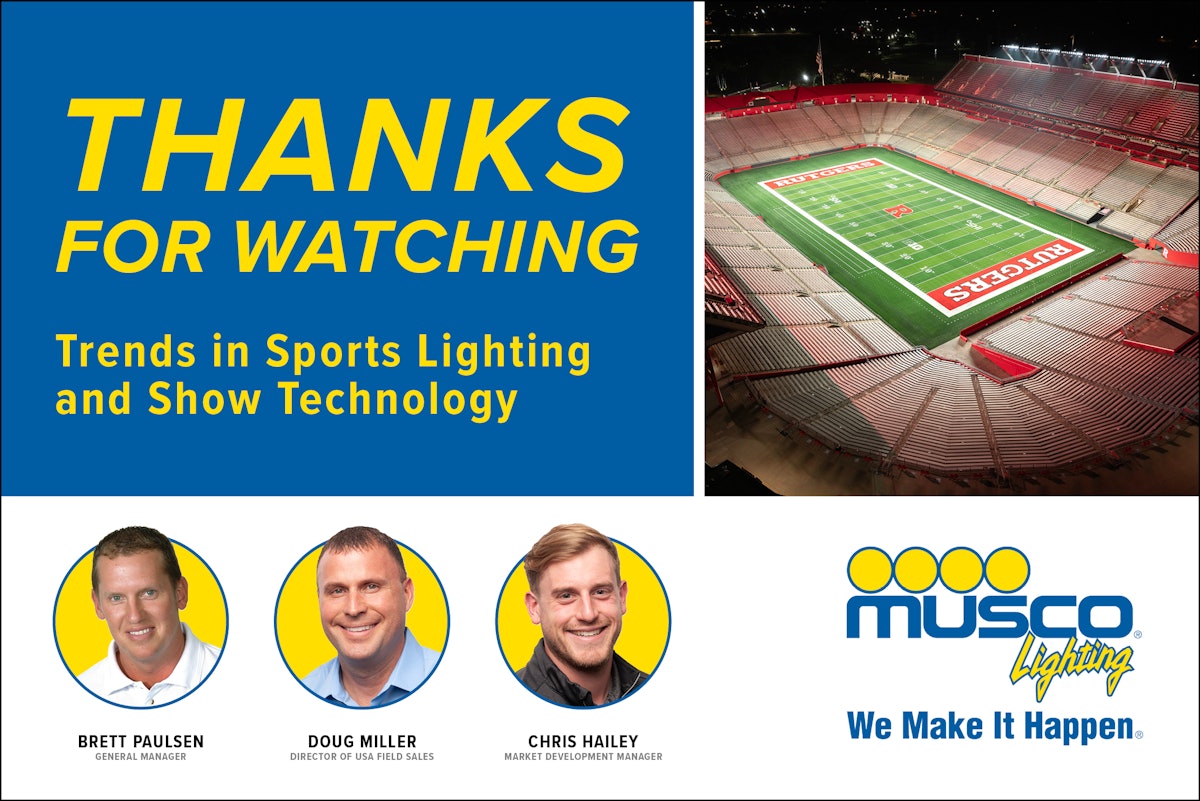 Trends in Sports Lighting and Show Technology | Athletic Business