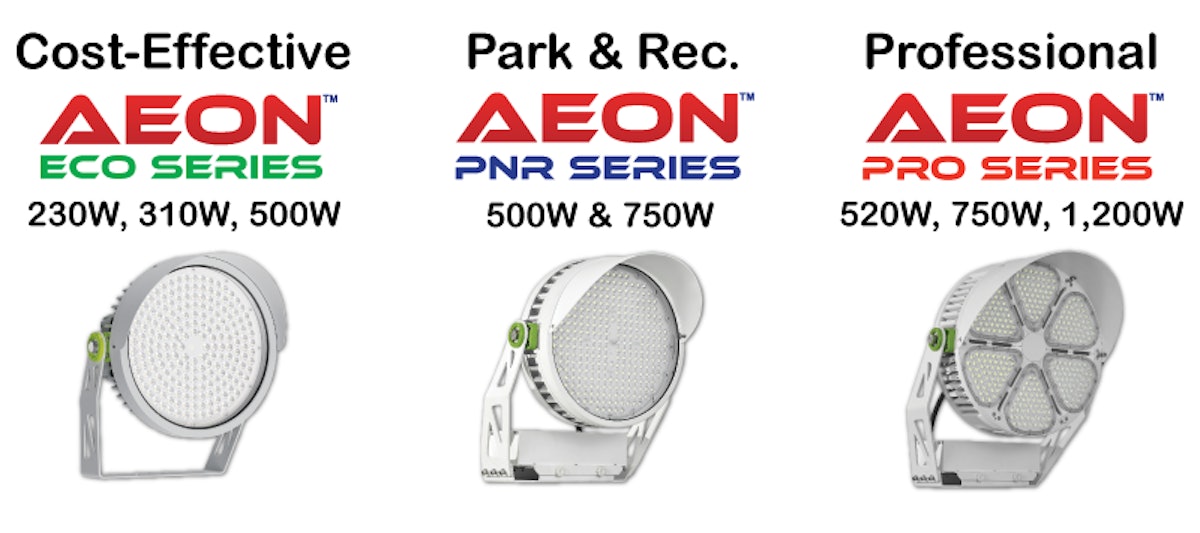 AEON LED NexGen Sports and Flood Lighting | Athletic Business