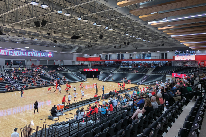 covelli centre capacity